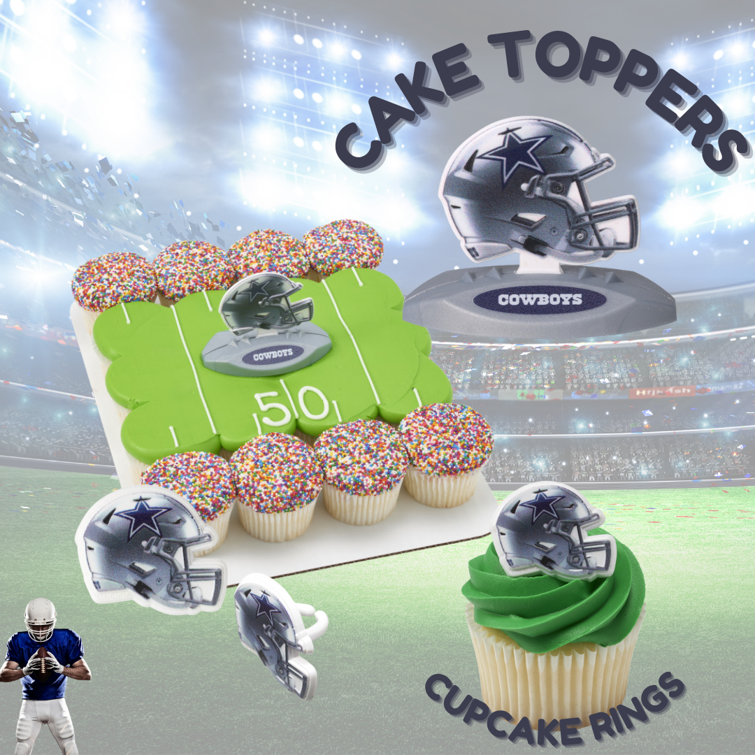 Dallas Cowboys Cake Topper – Bake a Cake