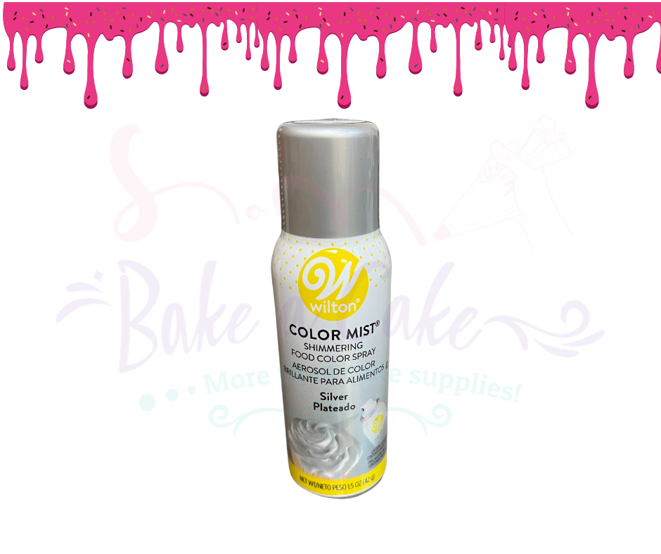 Spray Color Mist Silver – Bake a Cake