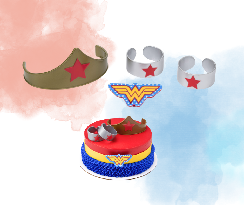 Super hero woman cake topper – Bake a Cake